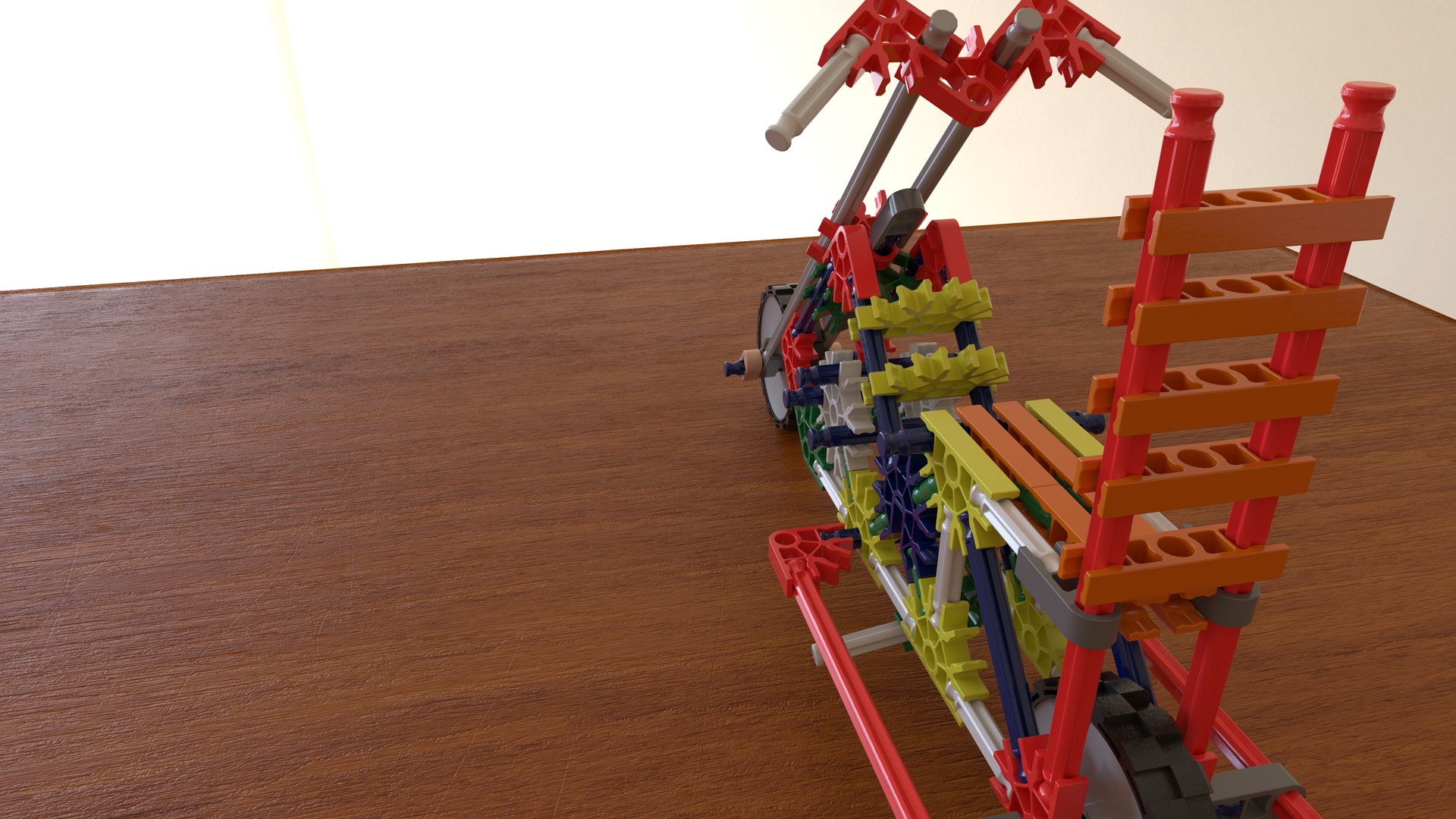 3D K Nex Motorcycle - TurboSquid 1514142