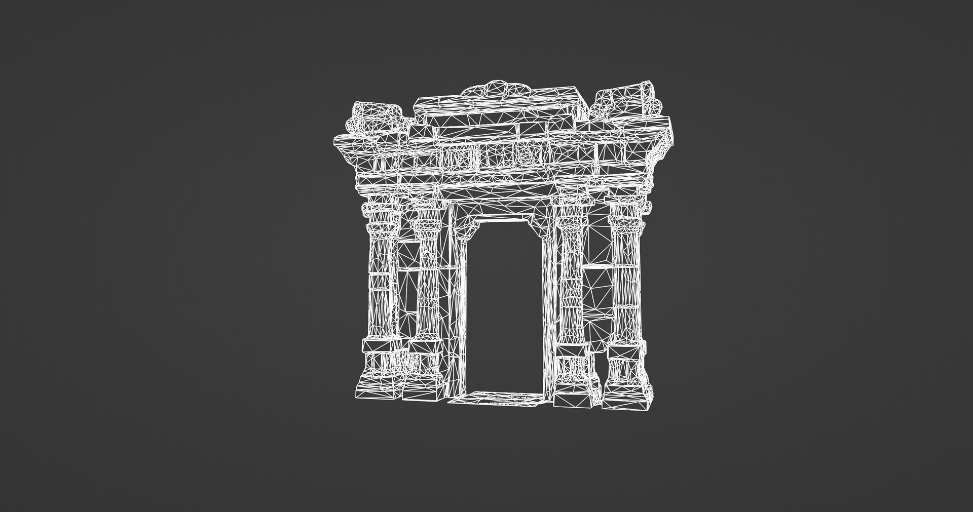 Ancient Temple Gate 3D Model 3D Model - TurboSquid 2379843
