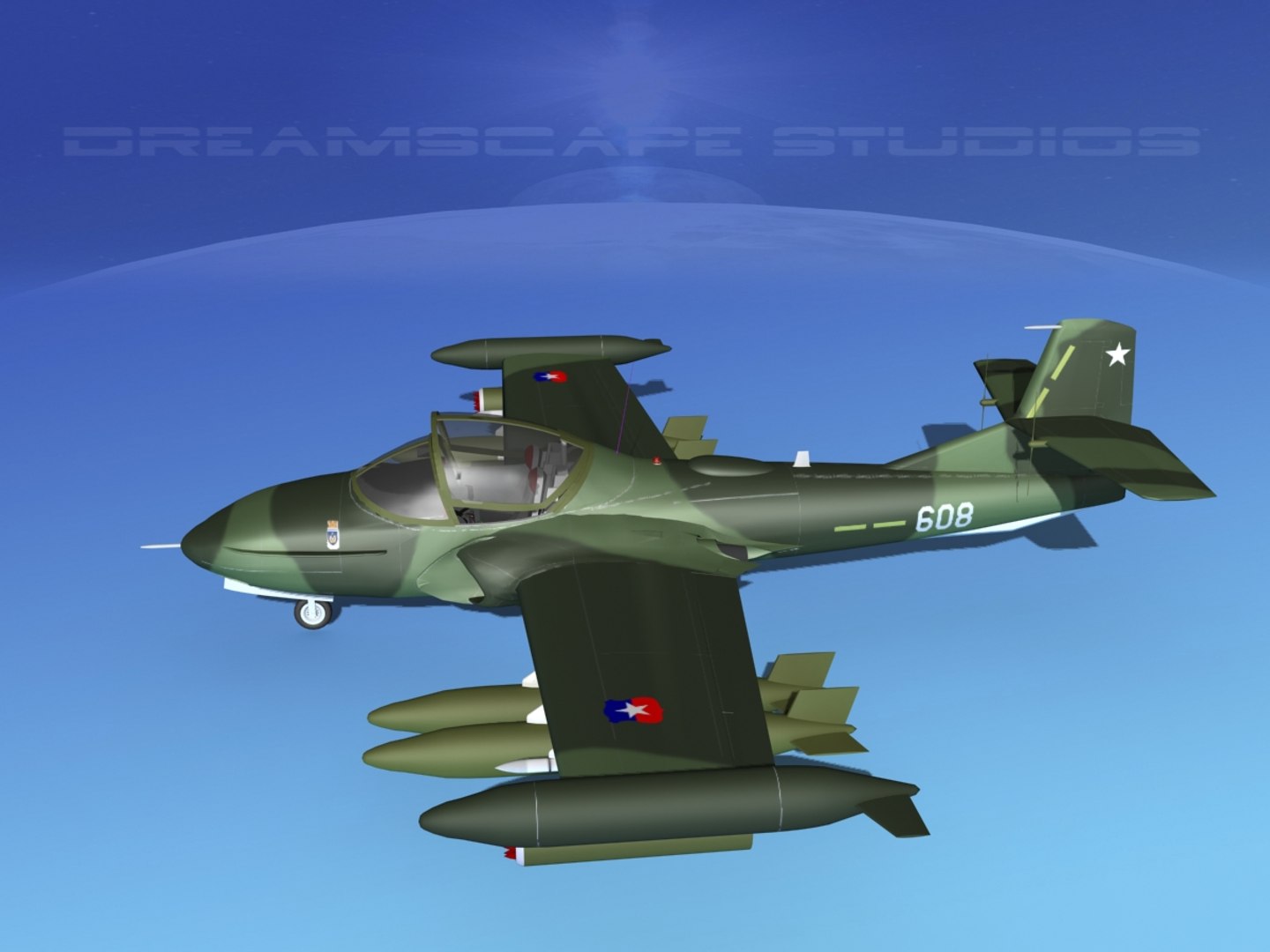 Cessna A-37 Dragonfly Max