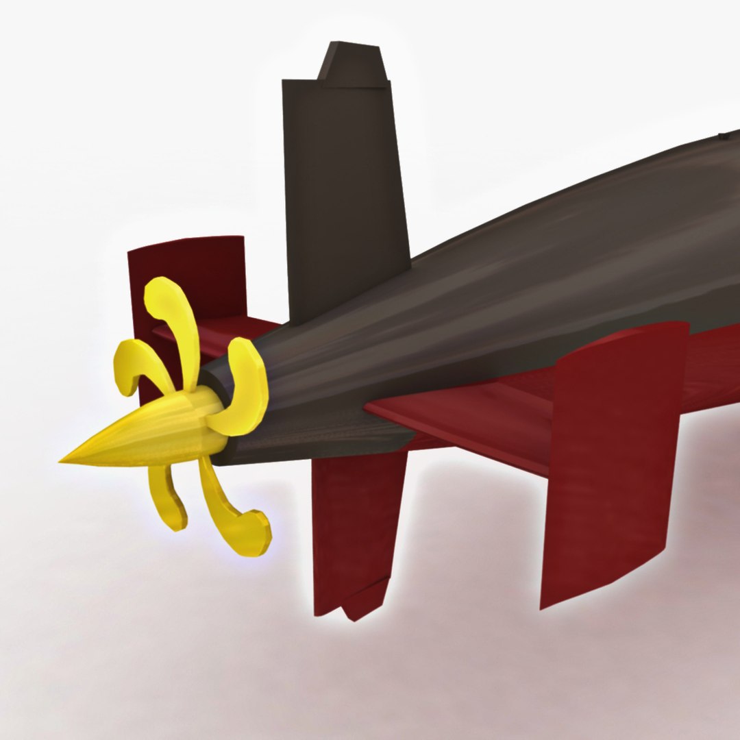 3d Uss Dallas Submarine Model