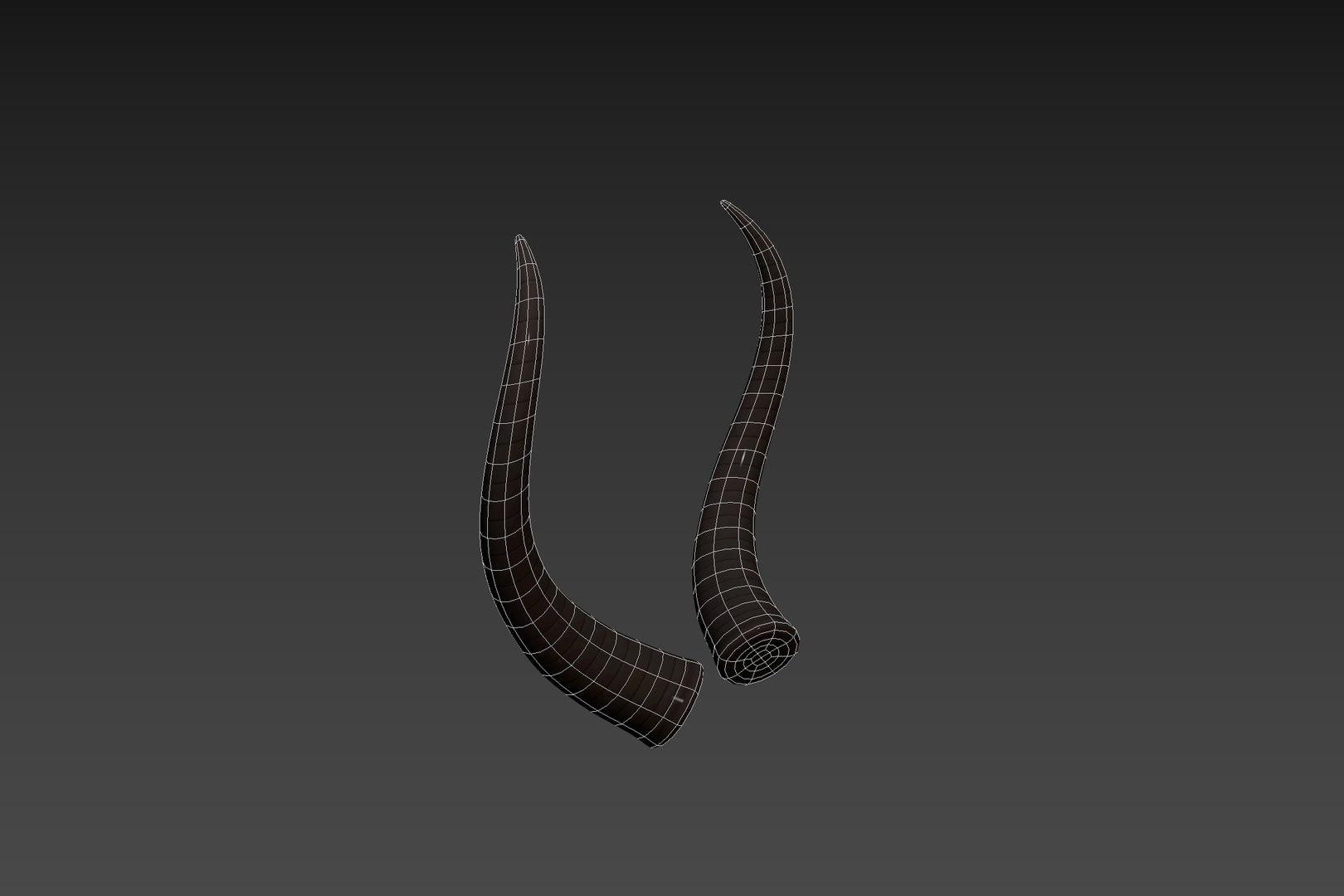 3D Demon Horn 3 model - TurboSquid 1778310