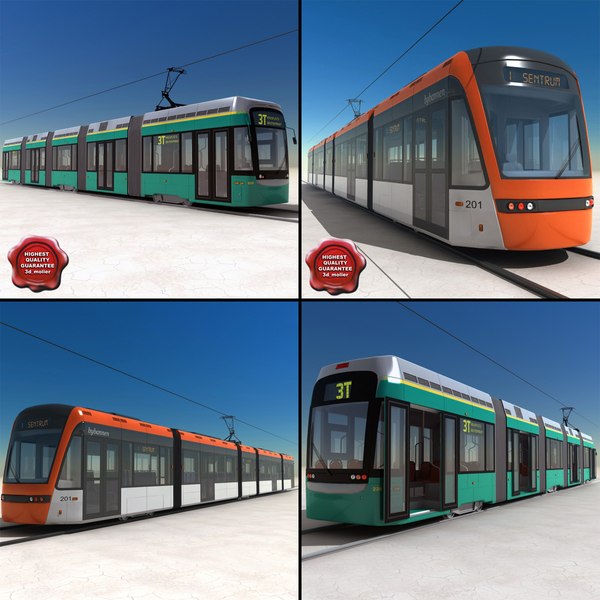 Tram 3D Models for Download | TurboSquid