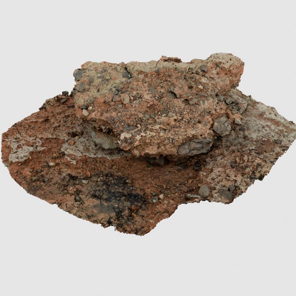 3D model scan pebbles ground floor - TurboSquid 1543835