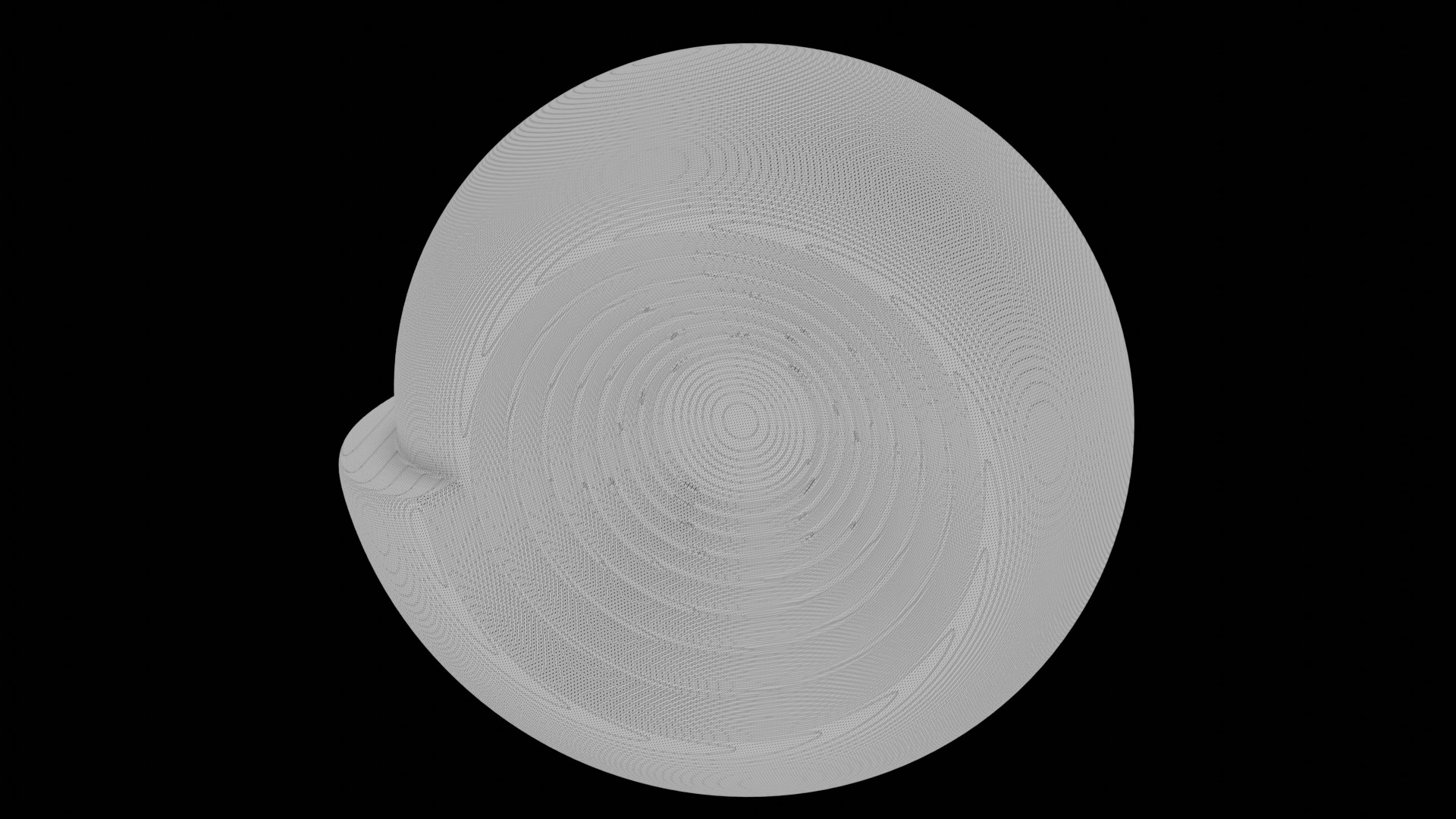 3D Ammonoid Shell Involute And Depressed Somoholites Model - TurboSquid ...
