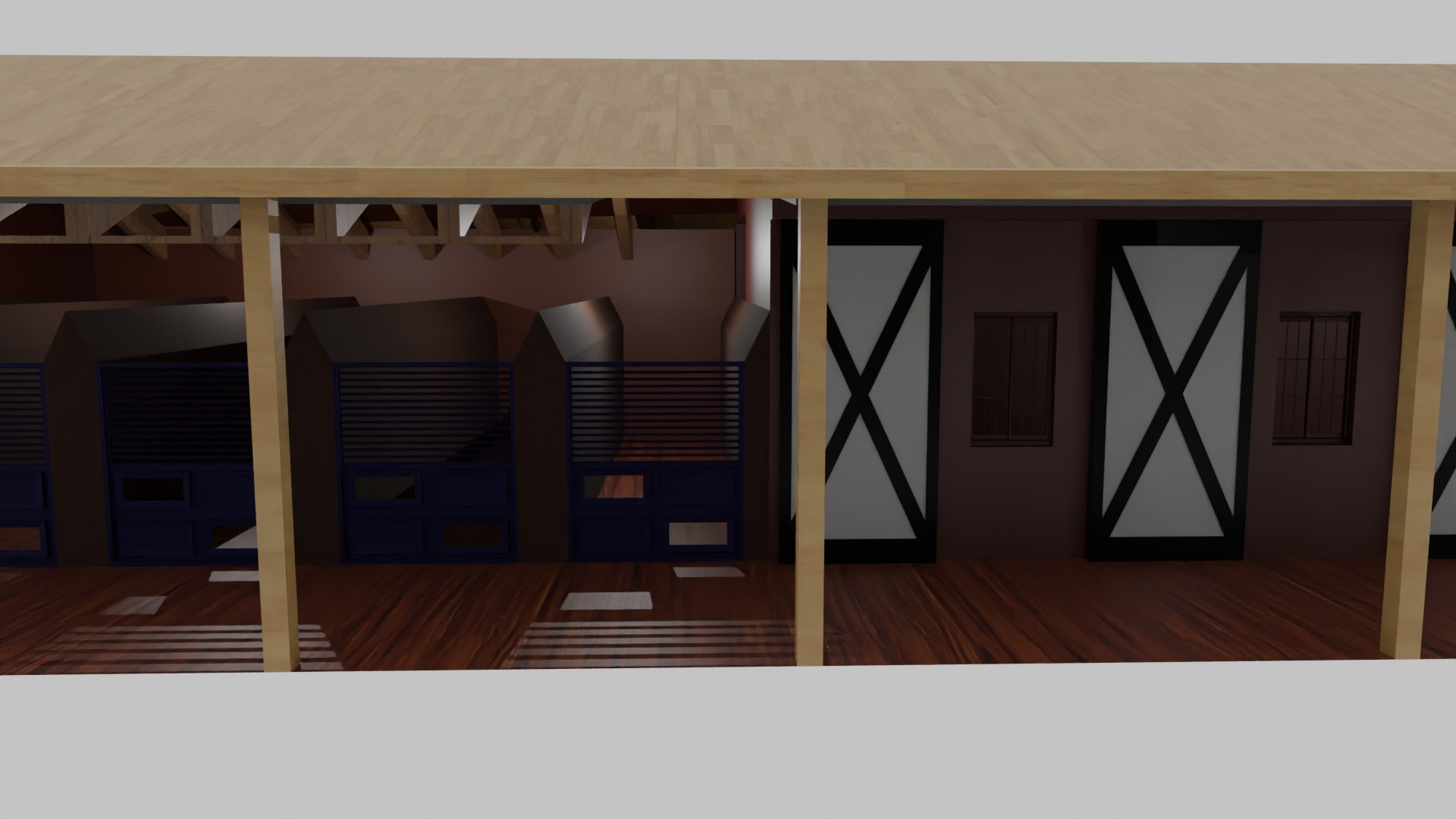 3D Horse Stable Model - TurboSquid 2159177