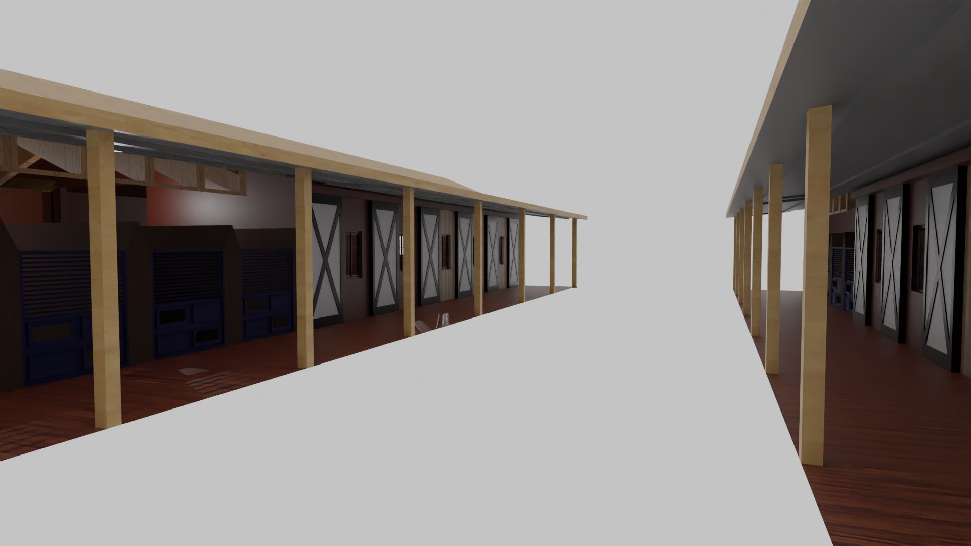 3D Horse Stable Model - TurboSquid 2159177
