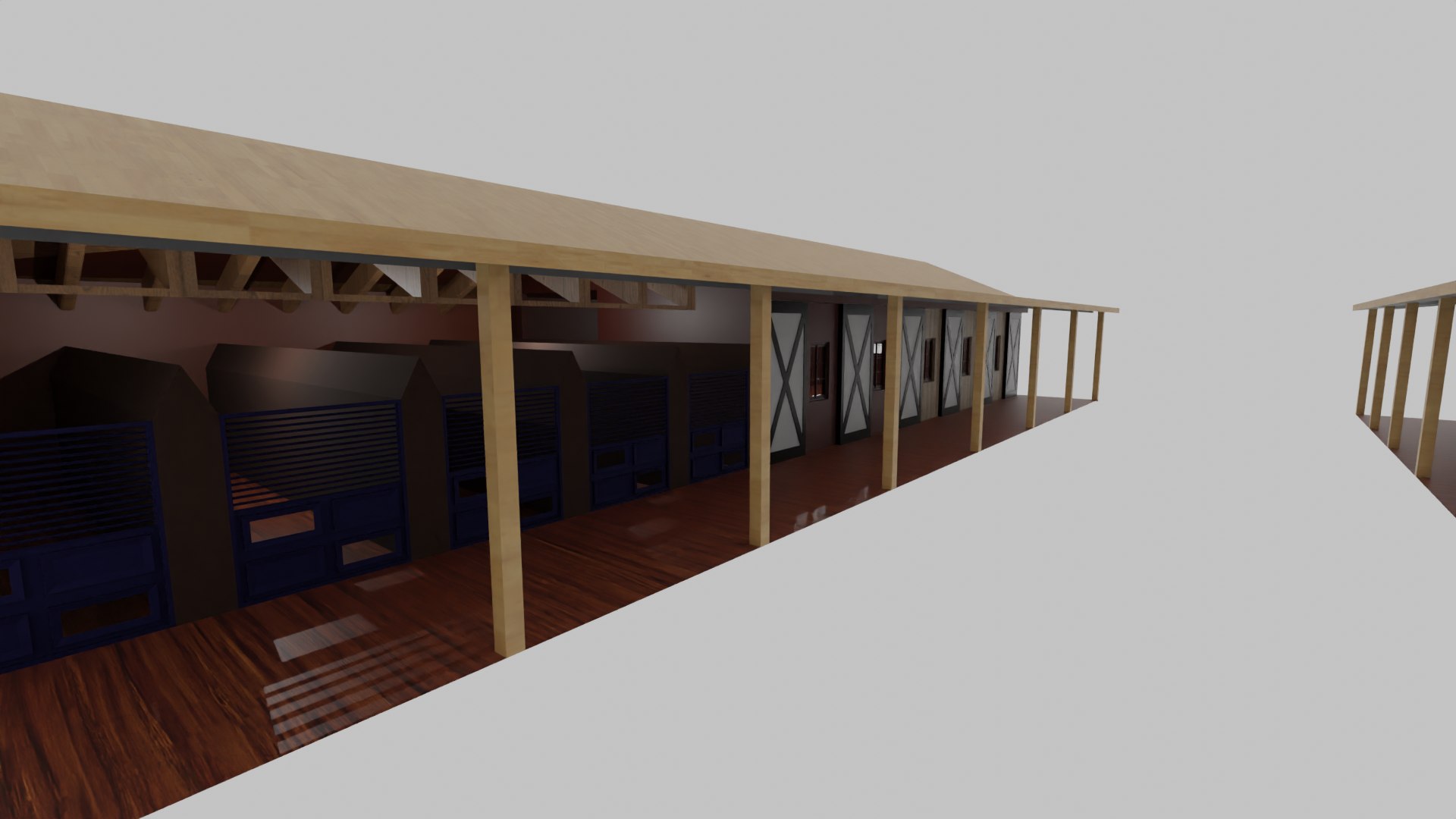 3D Horse Stable Model - TurboSquid 2159177