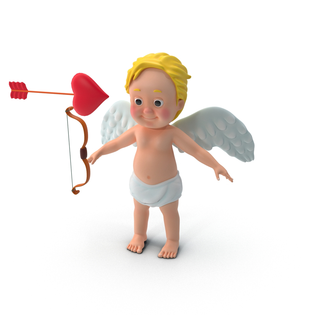 3d Cartoon Cupid