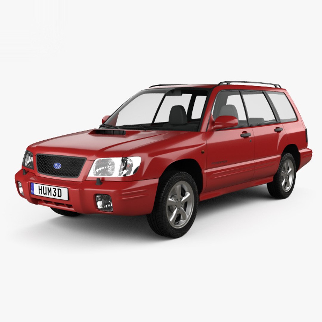 modelo 3d Subaru Forester S-Turbo 2000 - TurboSquid 1434005