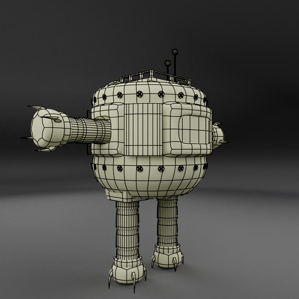 Free rig metallic blender 3D model - TurboSquid 1313739