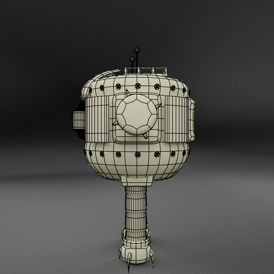 Free Rig Metallic Blender 3D Model - TurboSquid 1313739