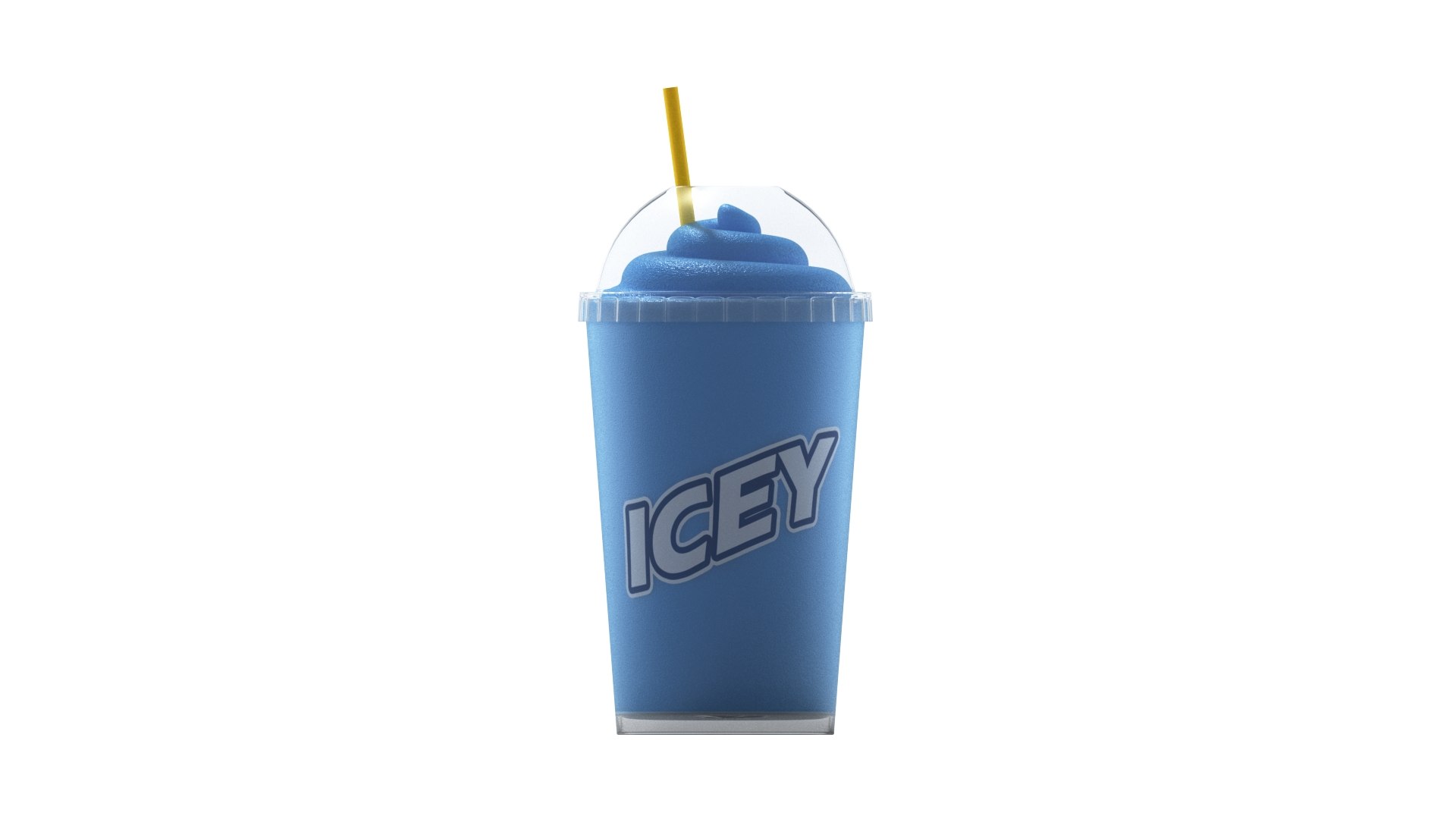 Icey Slush Slurp Frozen Soft Drink 3D Model - TurboSquid 1954340