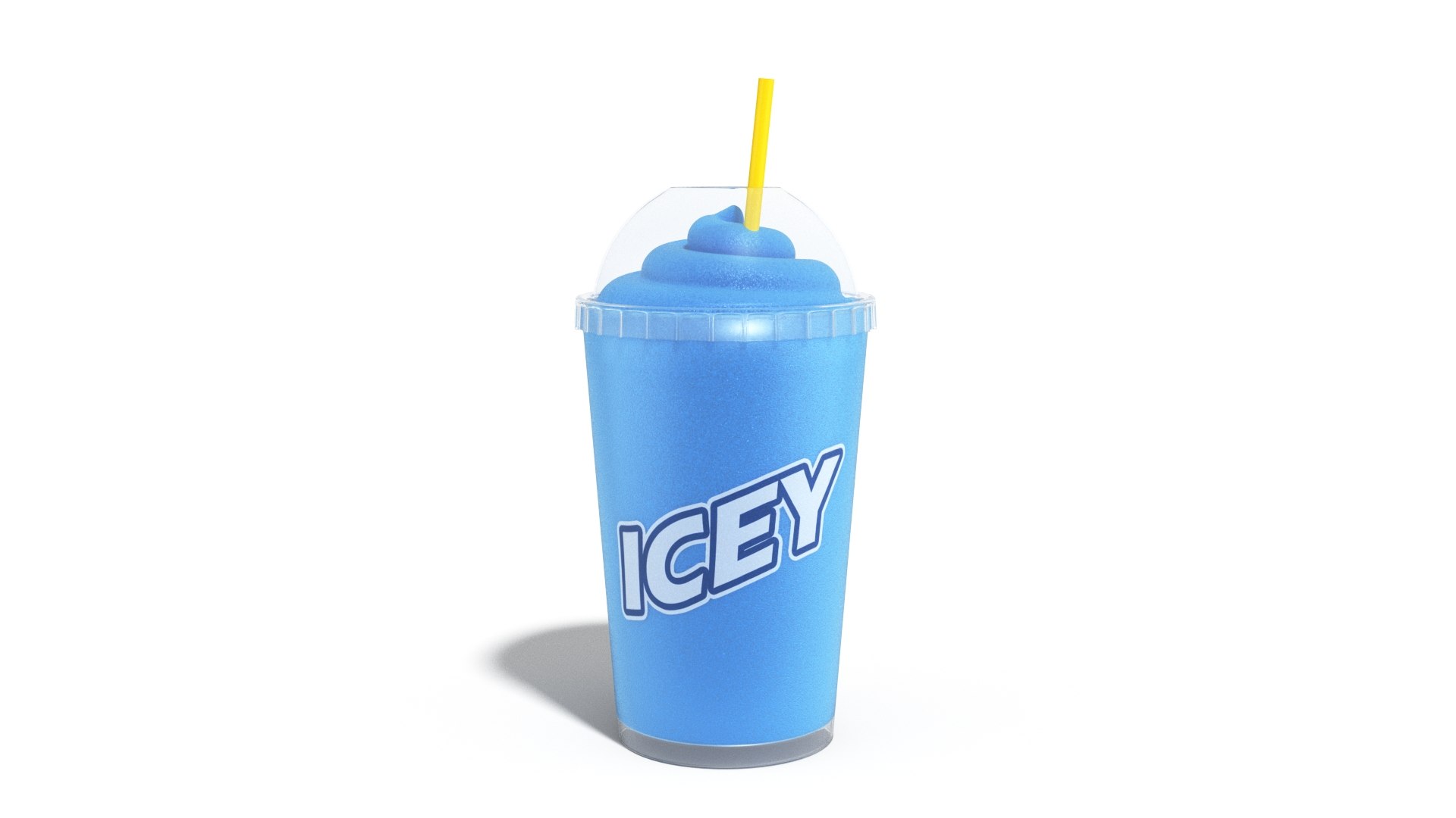 Icey Slush Slurp Frozen Soft Drink 3D Model - TurboSquid 1954340