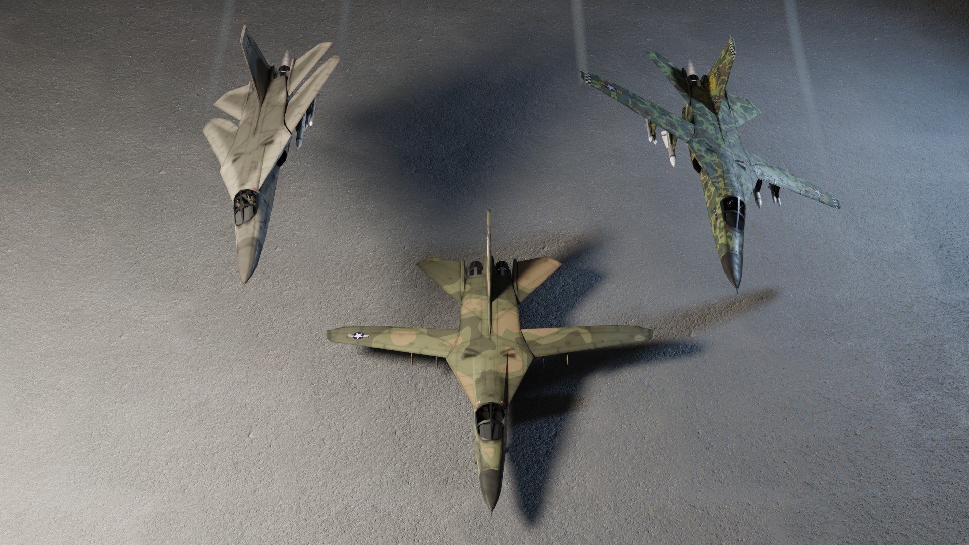 3D General Dynamics F-111 Aardvark Jet Fighter - TurboSquid 1899136