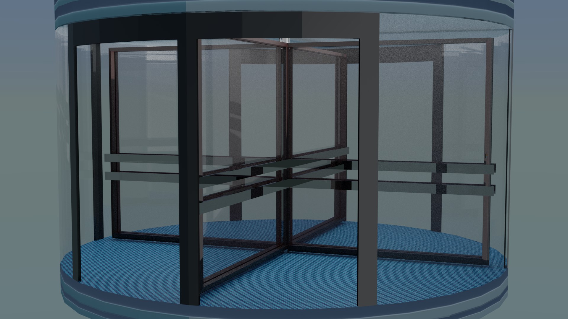 Revolving Door 360d 3D - TurboSquid 1594330