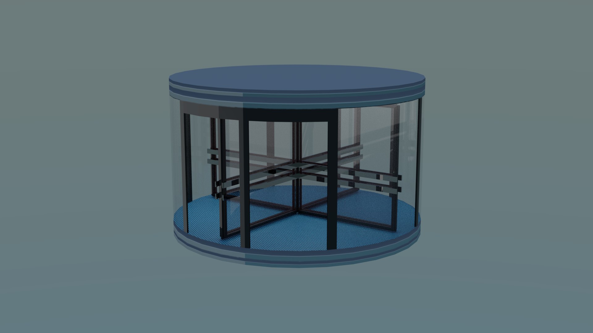 Revolving Door 360d 3D - TurboSquid 1594330