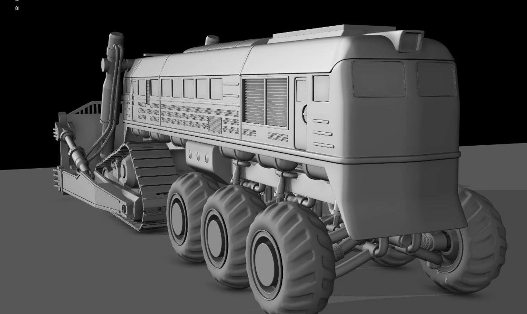 3d train model