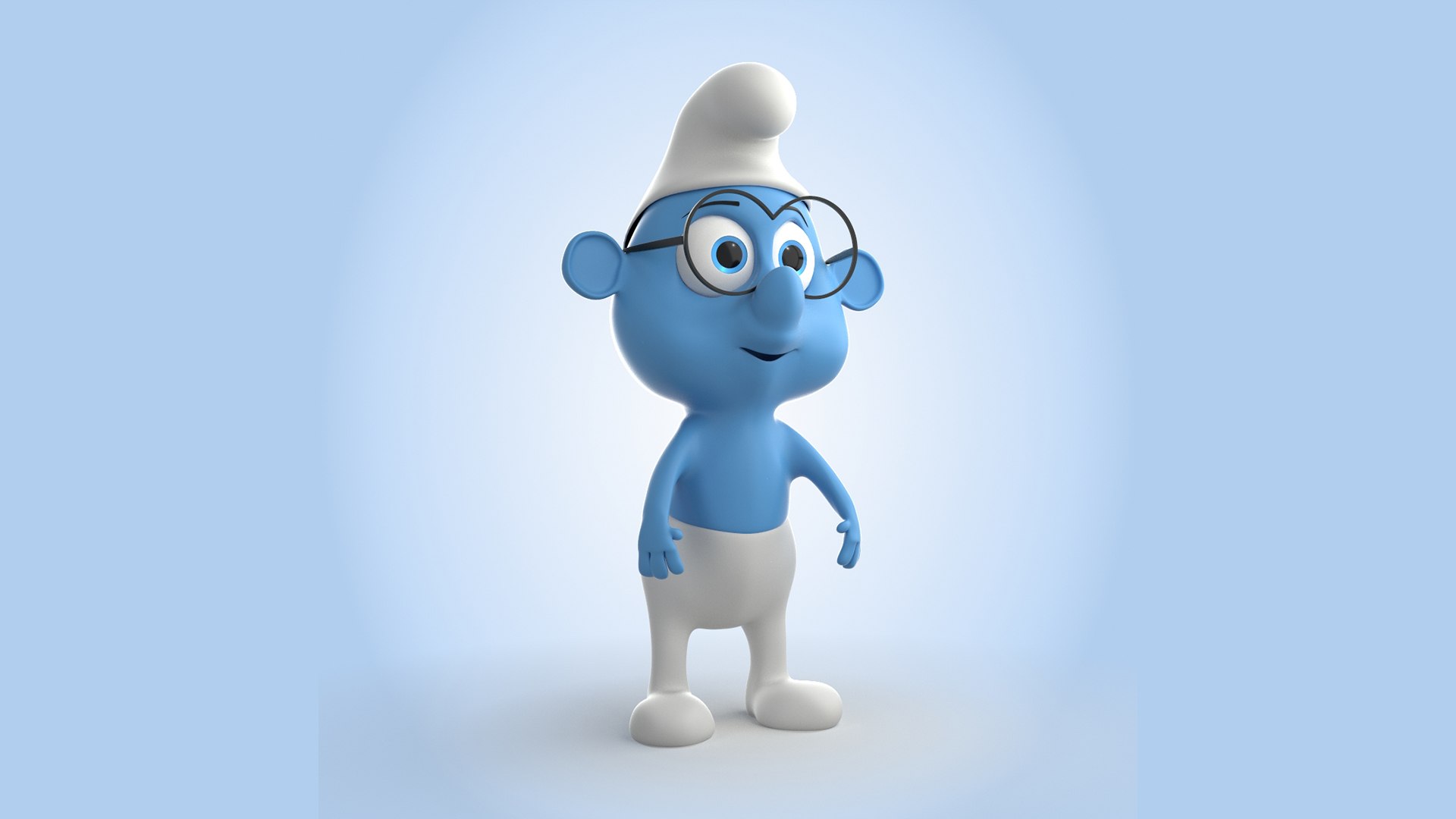 Brainy Smurf 3D Model - TurboSquid 2028898