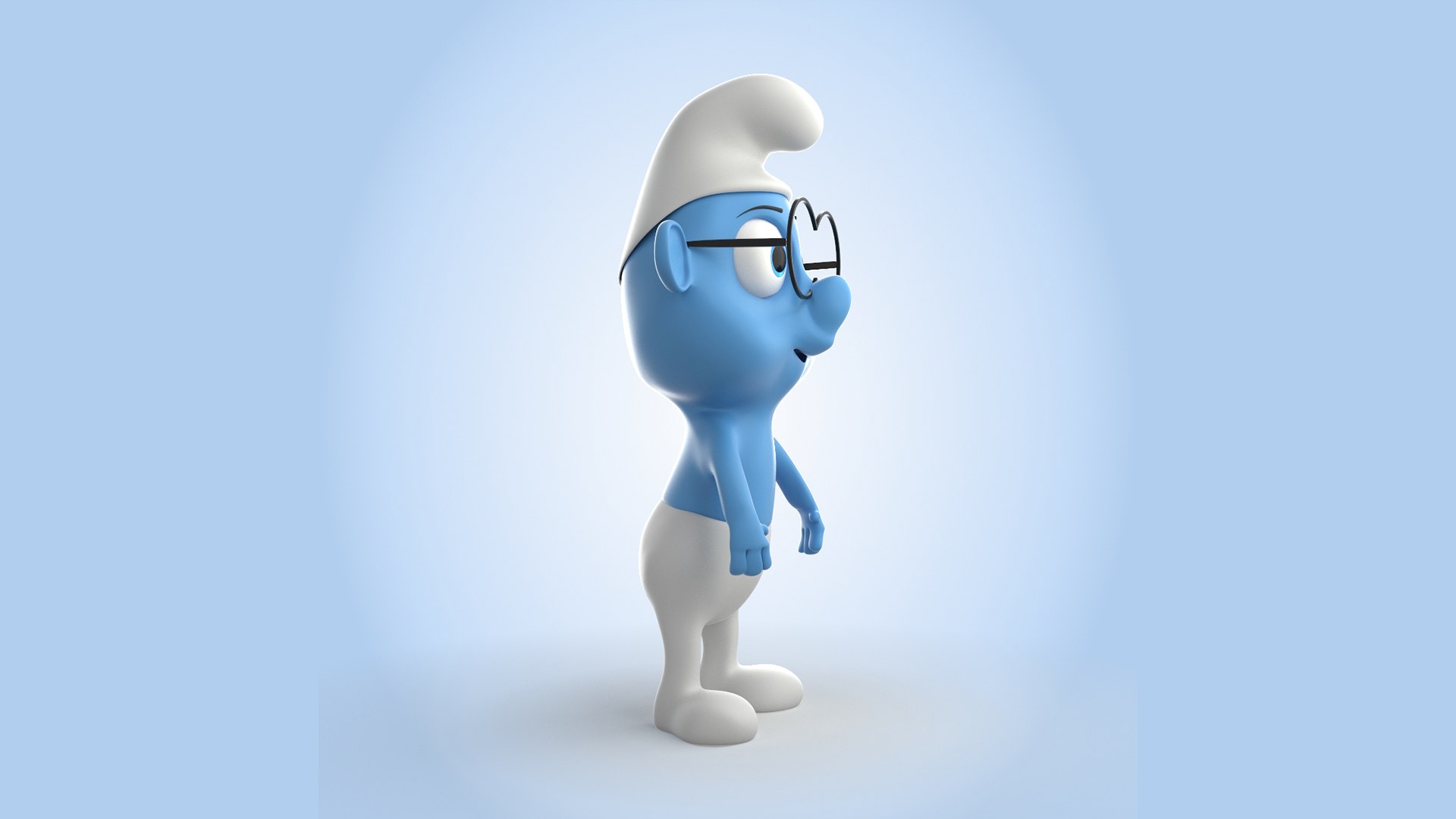 Brainy Smurf 3D Model - TurboSquid 2028898
