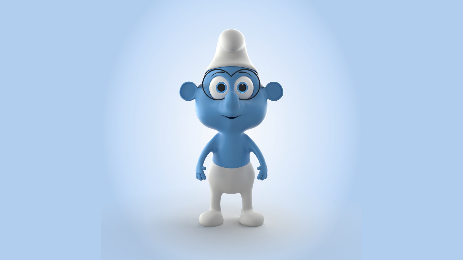 Brainy Smurf 3D Model - TurboSquid 2028898