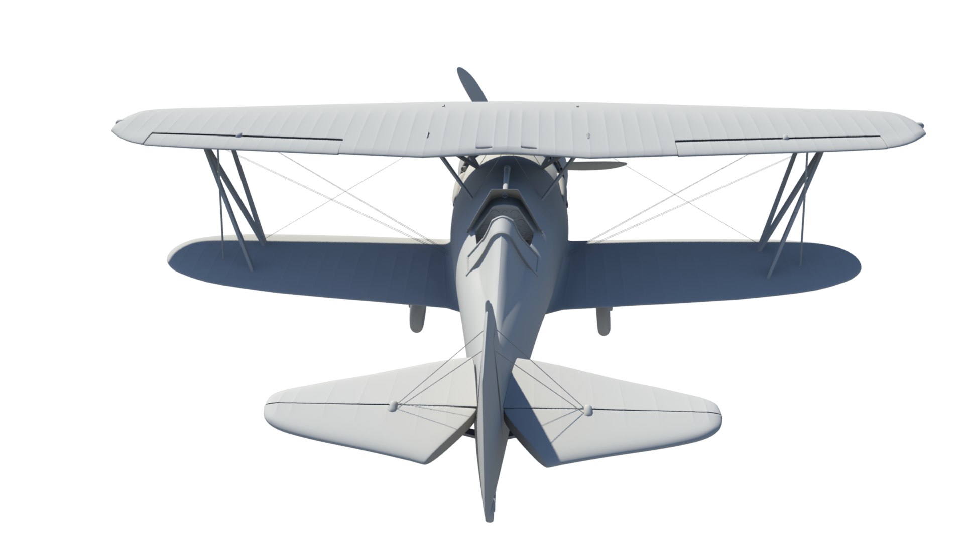3d Bf2c-1 Hawk Iii Model