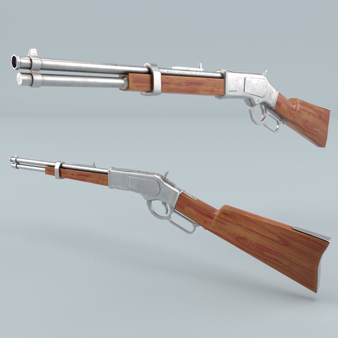 Winchester 1887 3D Model - TurboSquid 1411667