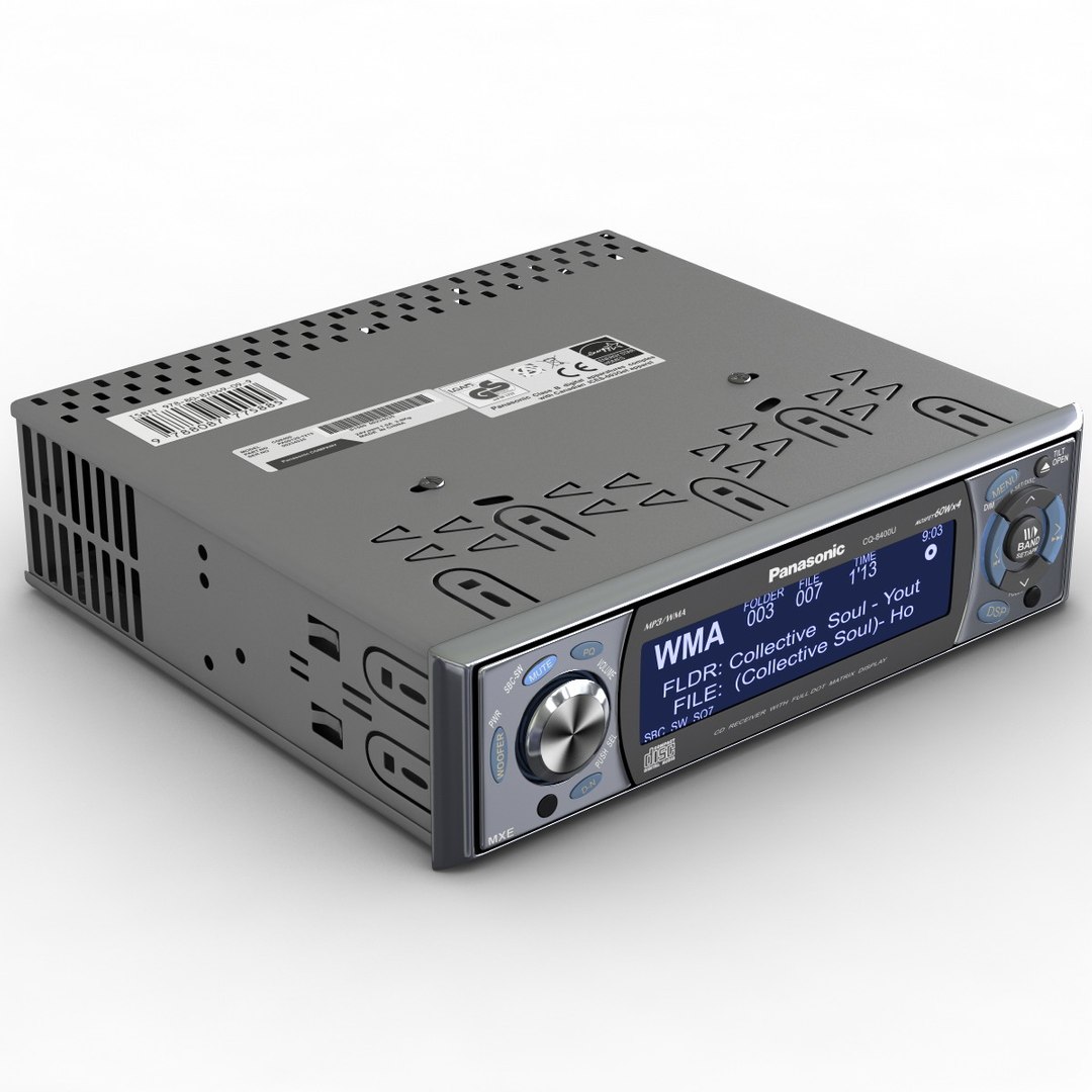 3d Car Stereo Panasonic Cq8400 Model