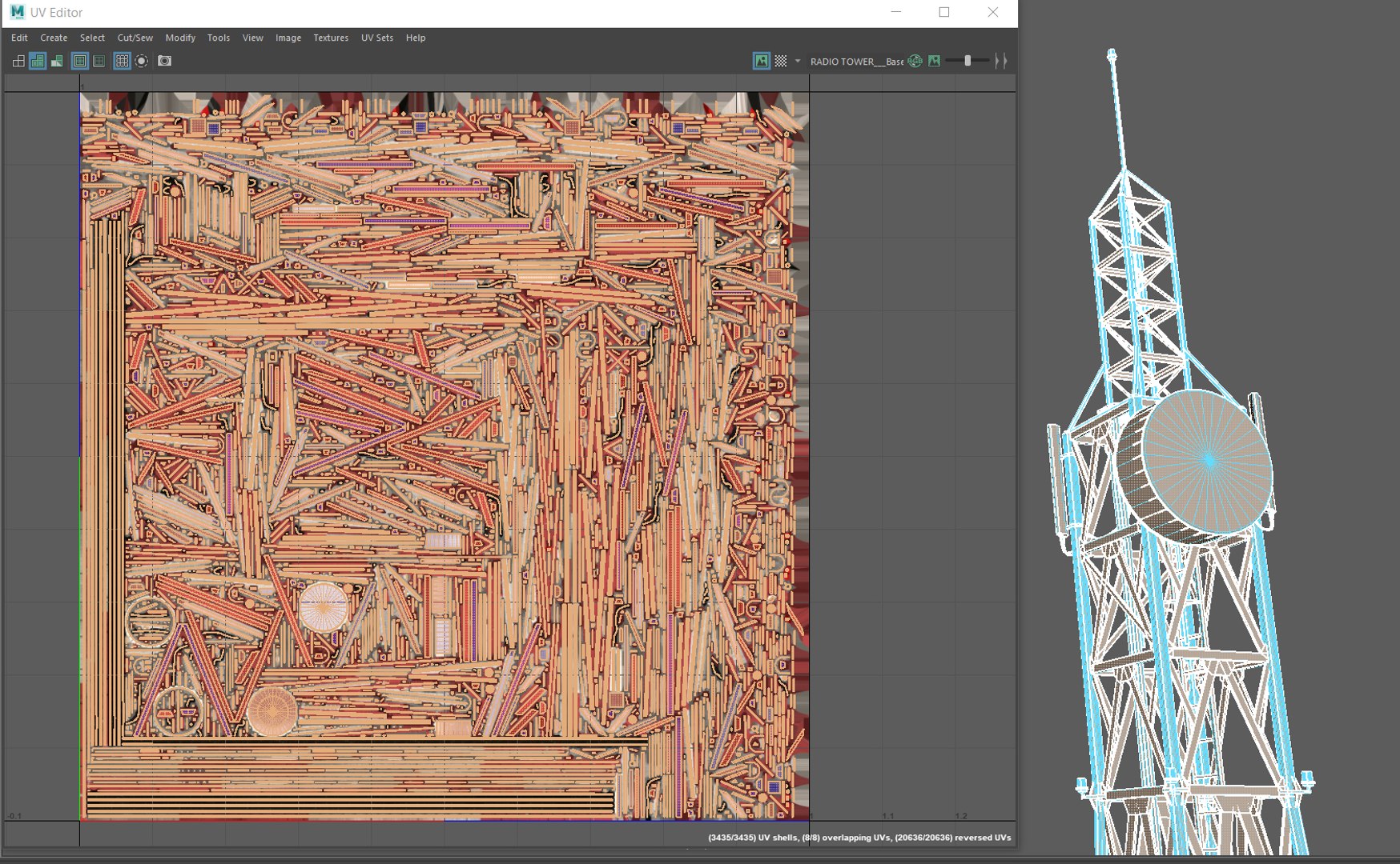 3D Radio Tower Model - TurboSquid 1690280