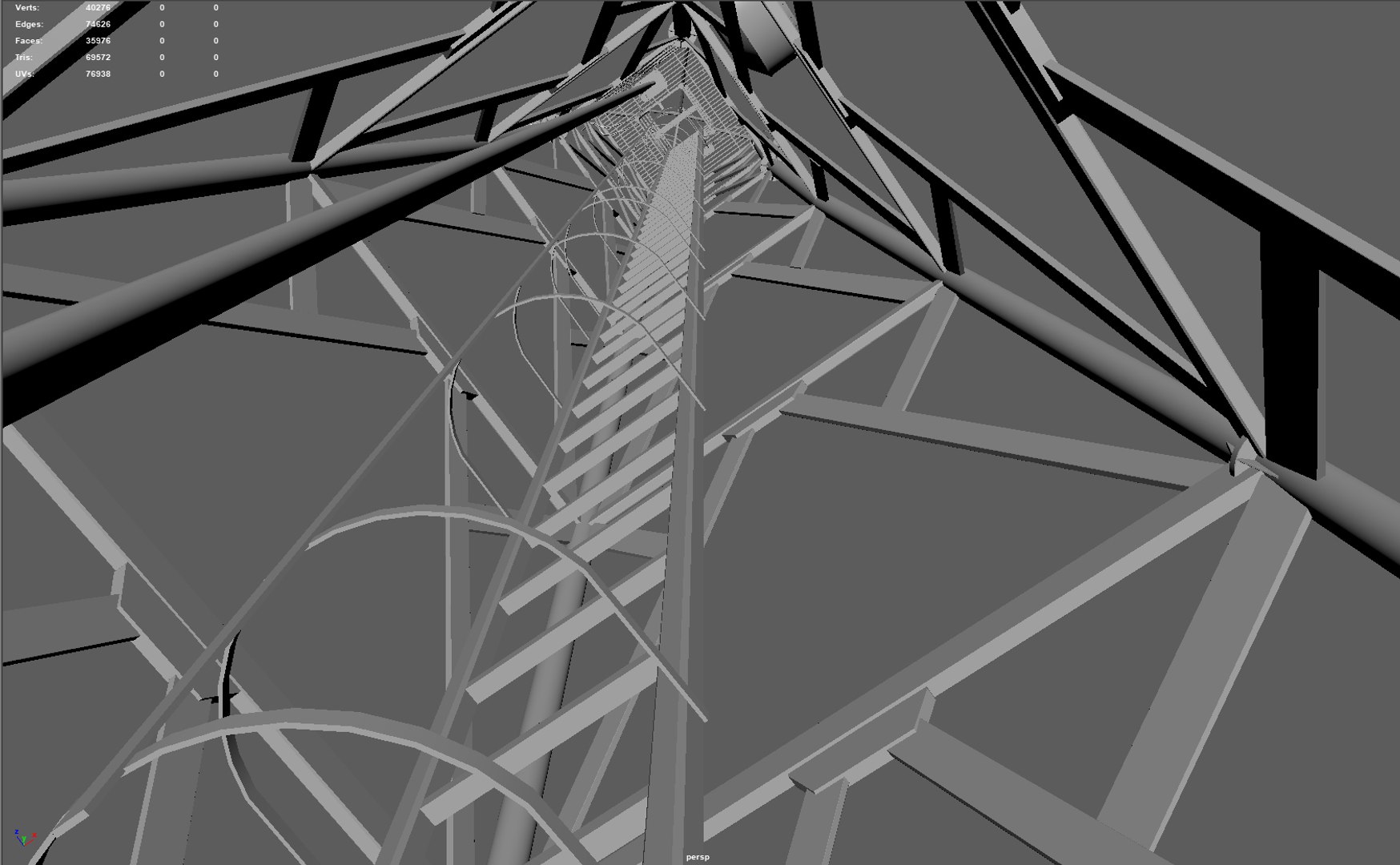 3D Radio Tower Model - TurboSquid 1690280