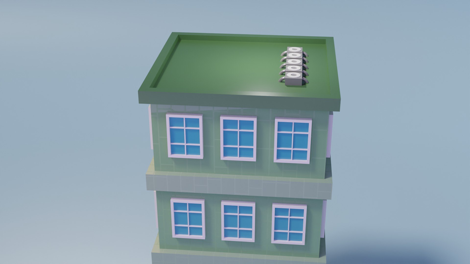 Low Poly Building 14 3D model - TurboSquid 2159726