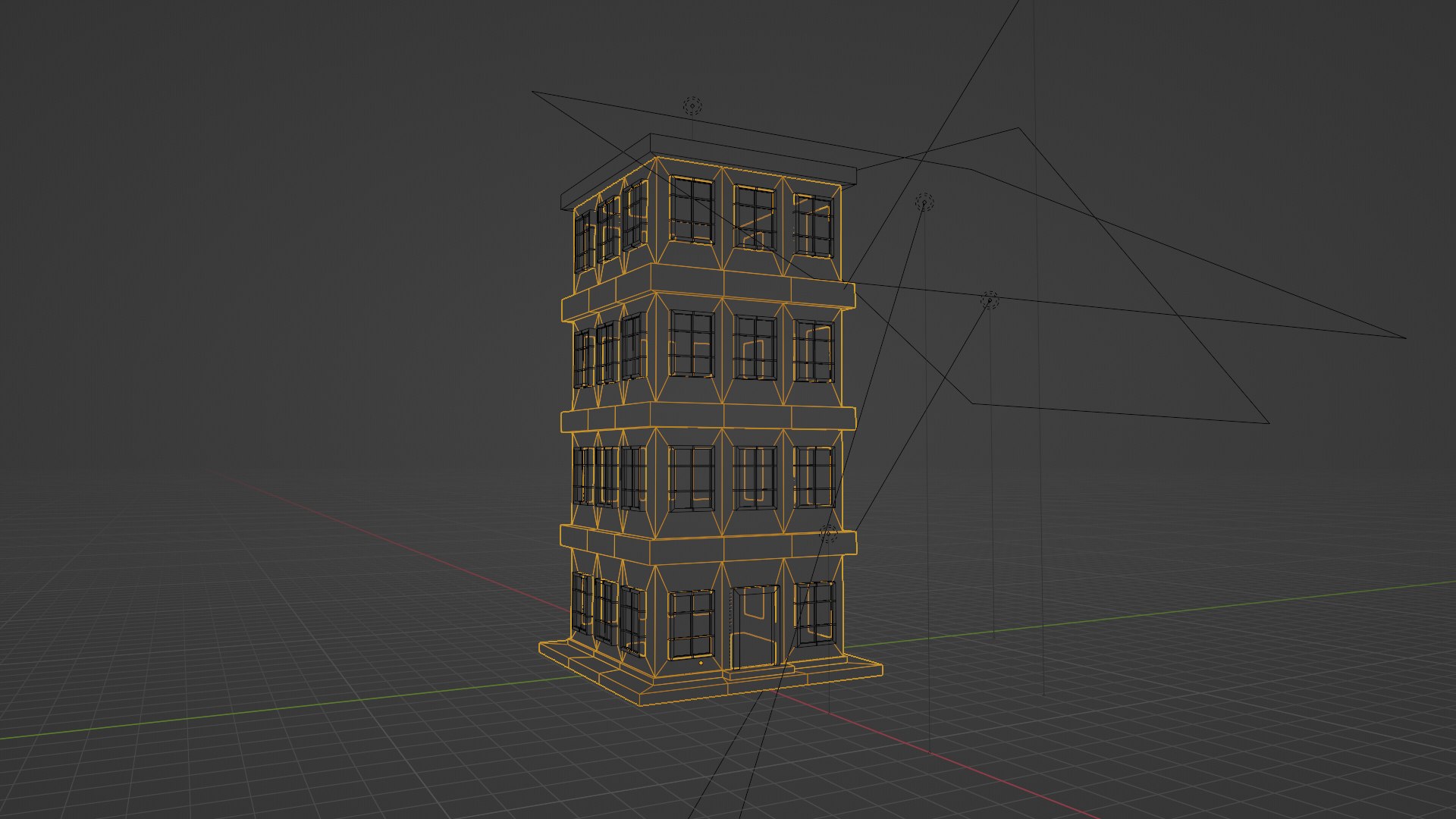 Low Poly Building 14 3D model - TurboSquid 2159726