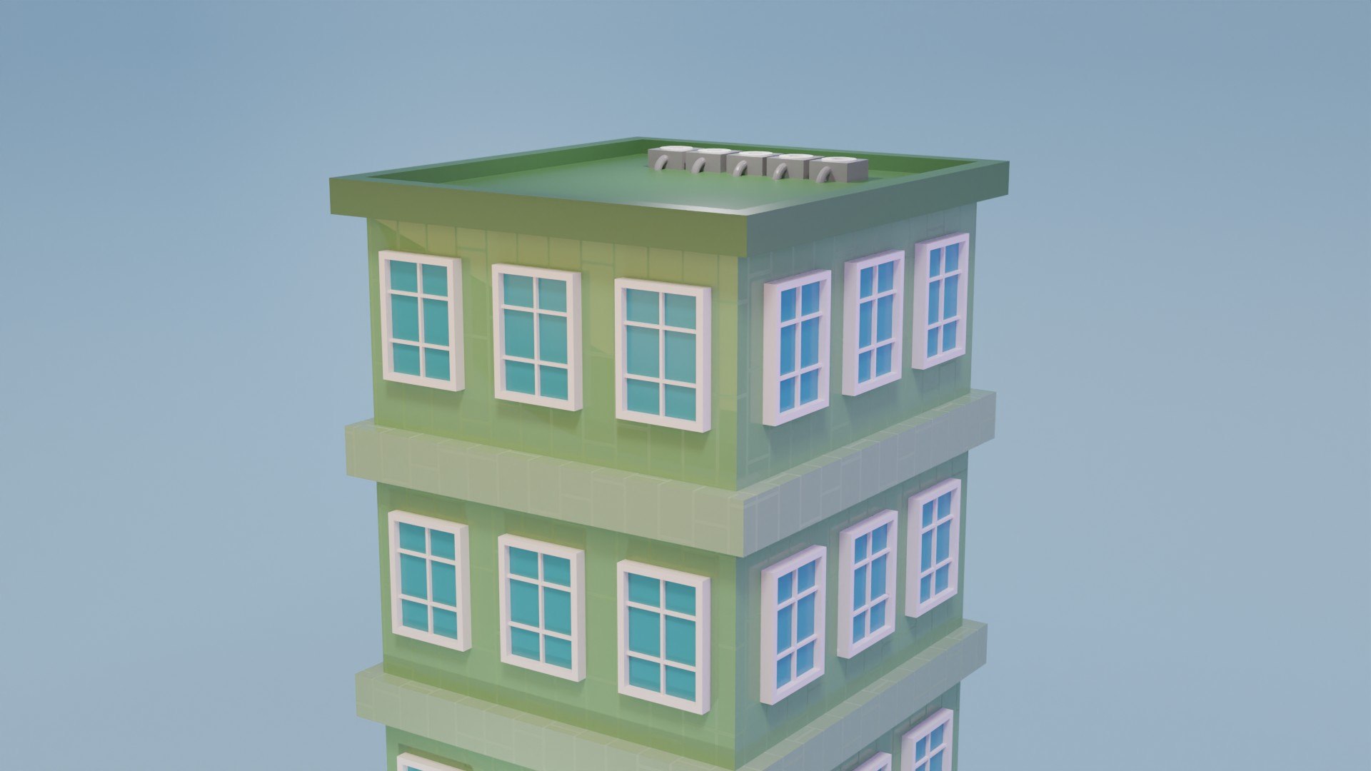 Low Poly Building 14 3D model - TurboSquid 2159726