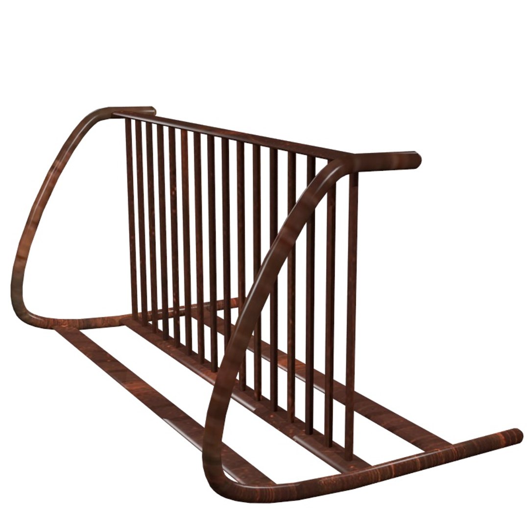 3d Bike Rack Model