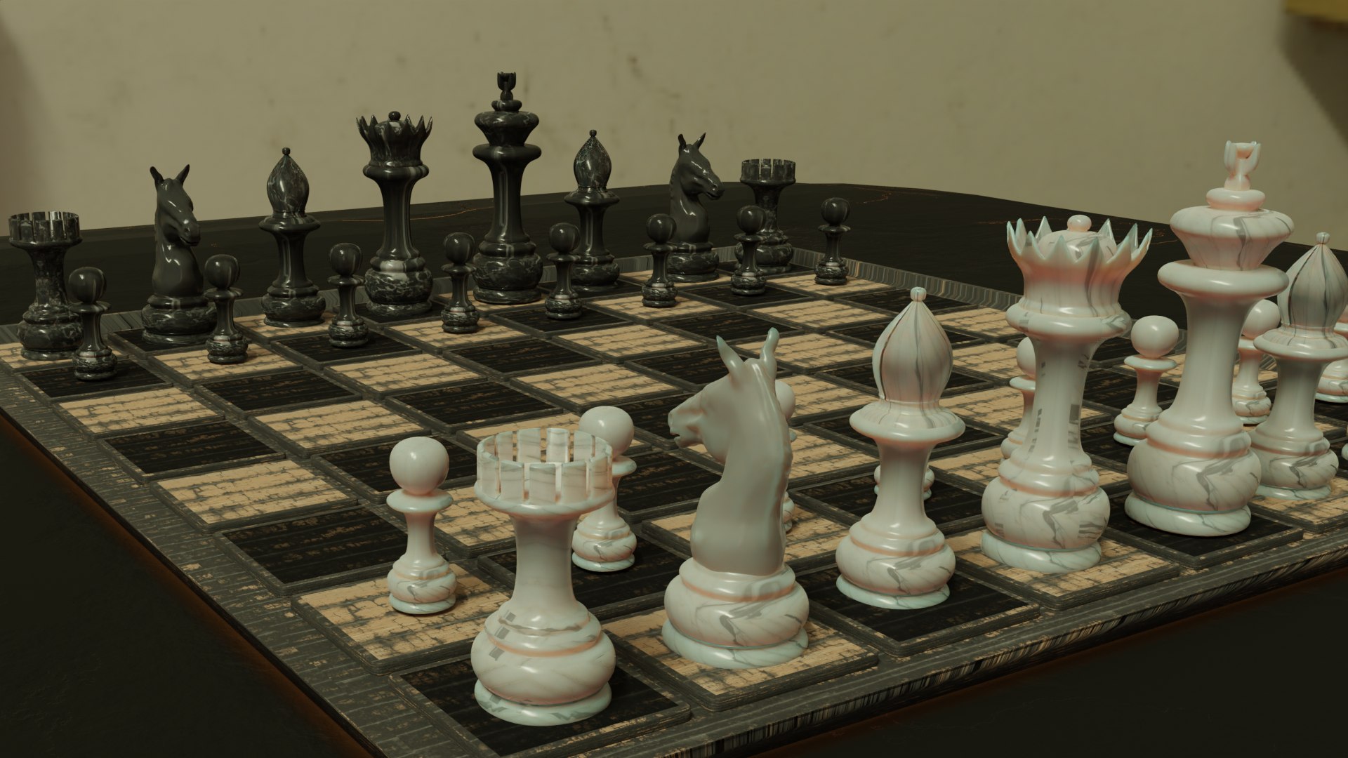 Chess High Quality 3D Model - TurboSquid 2054135