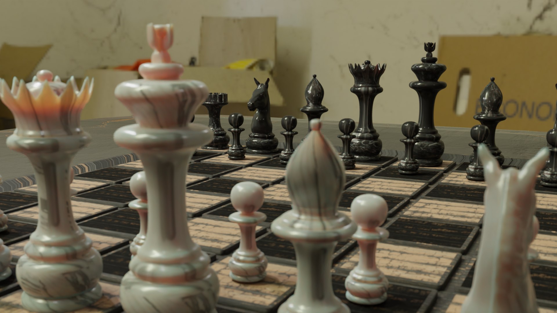 Chess High Quality 3D Model - TurboSquid 2054135