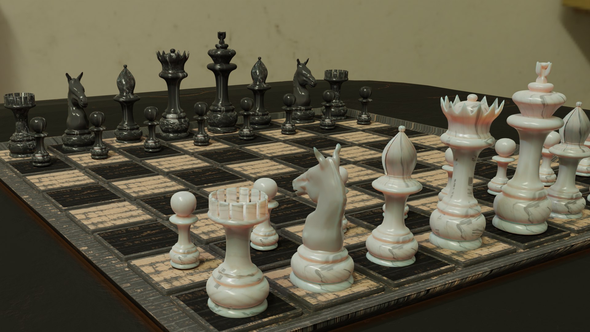 Chess High Quality 3D Model - TurboSquid 2054135