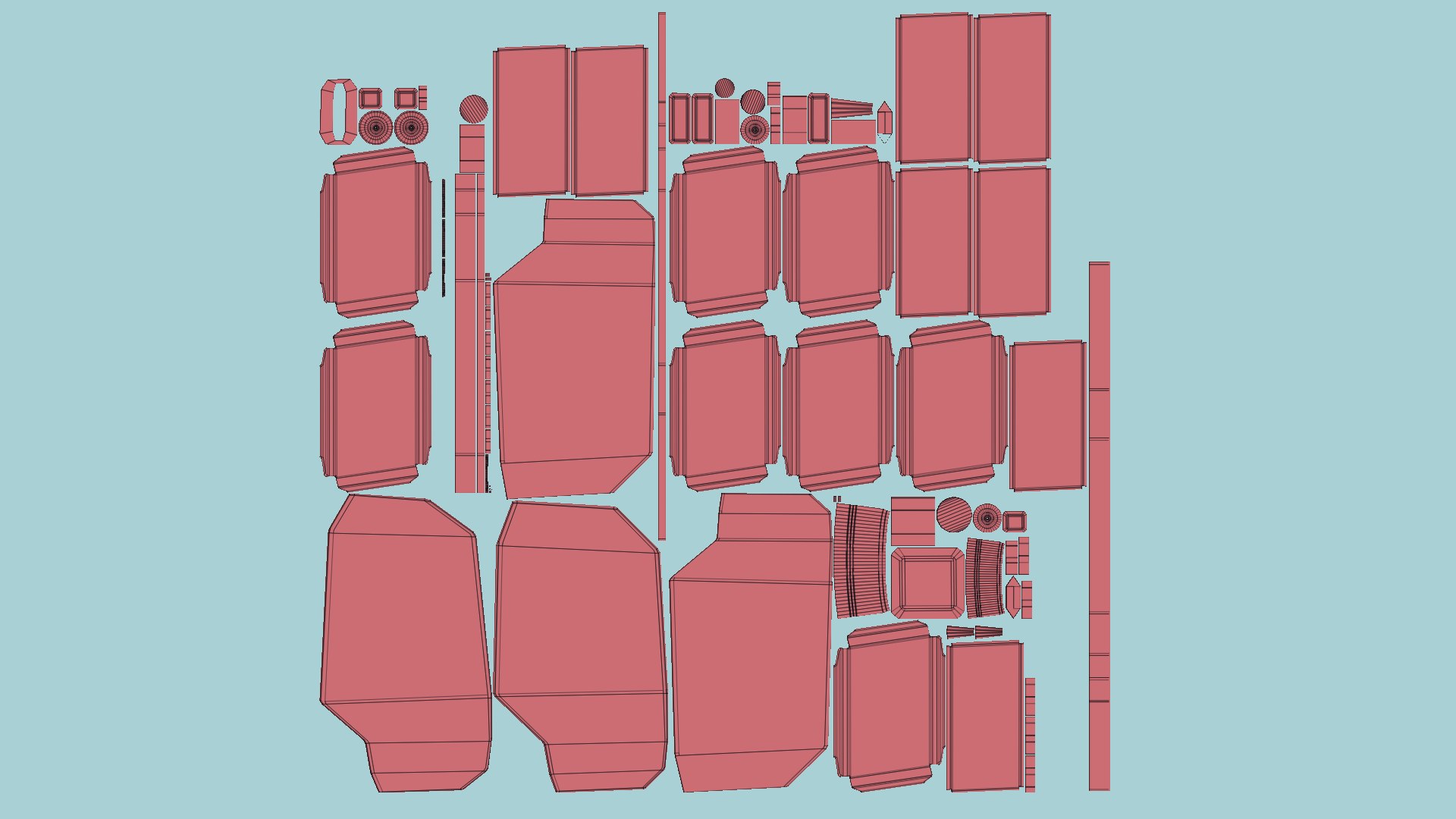 Satellite B02 White Gold - SciFi Space Design Model - TurboSquid 1942283