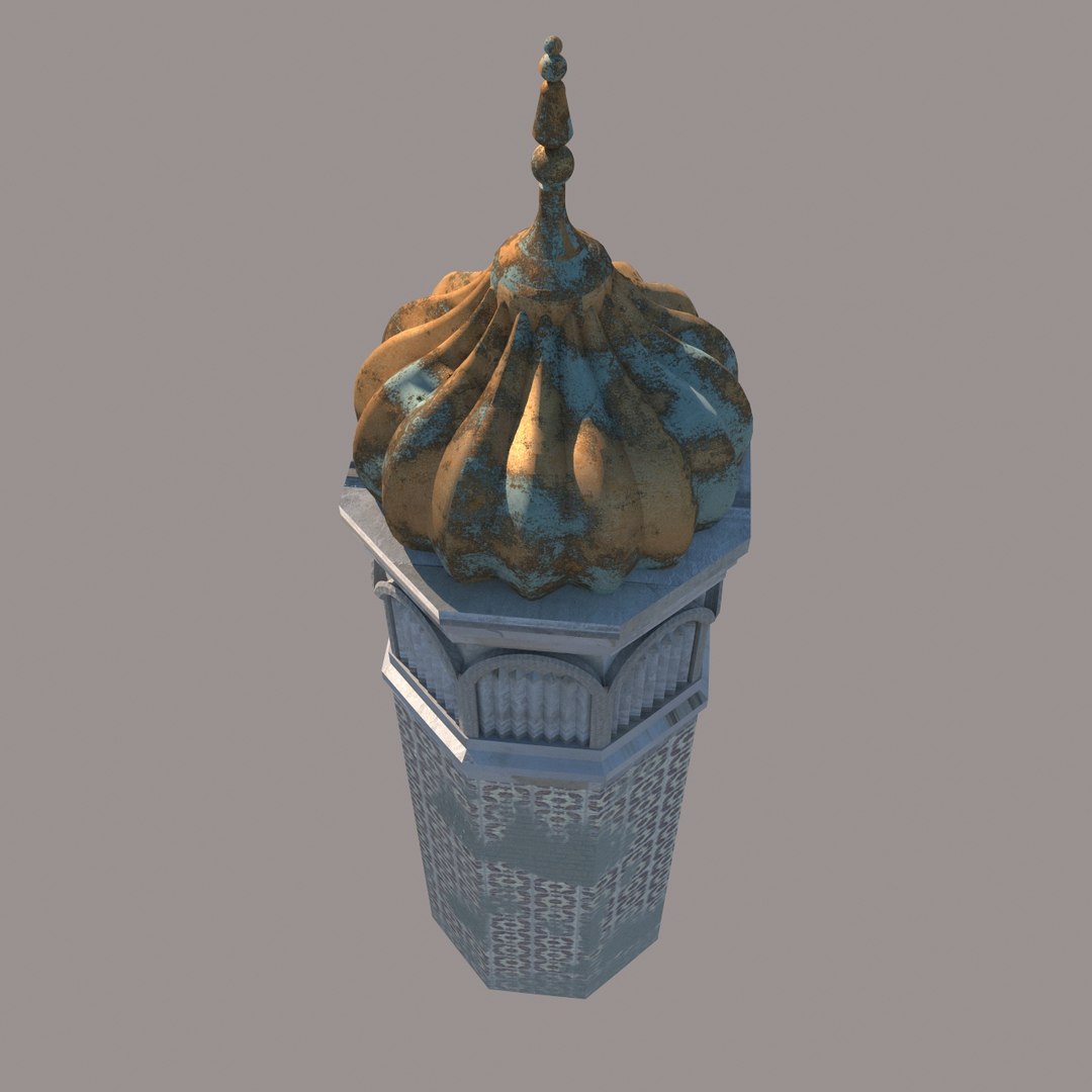 3D Minaret - TurboSquid 1236536