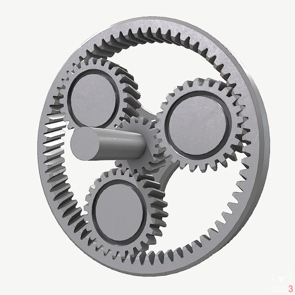 Planetary gear 2019 3D model - TurboSquid 1888276