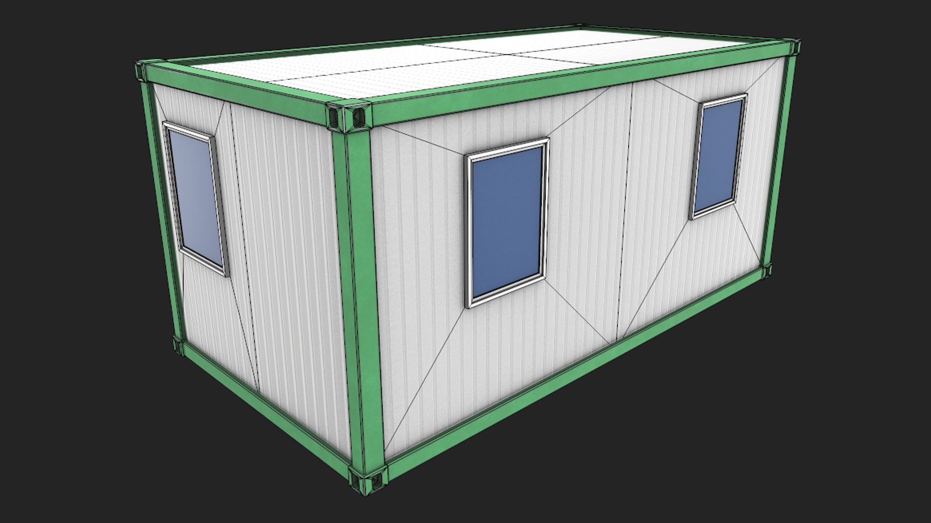 3D Model Ready Office Container - TurboSquid 1558378
