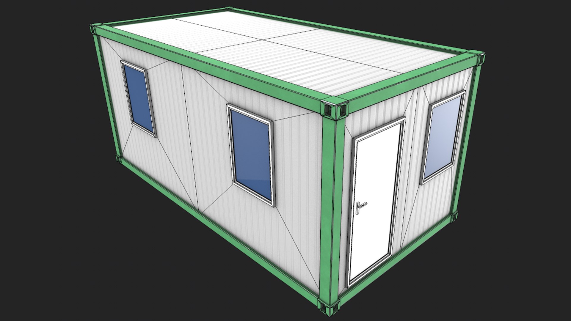 3D Model Ready Office Container - TurboSquid 1558378