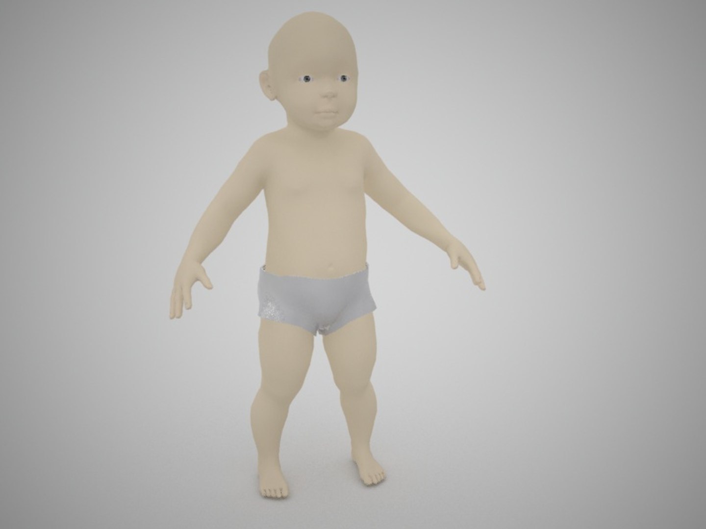 3ds Max Child Rigged