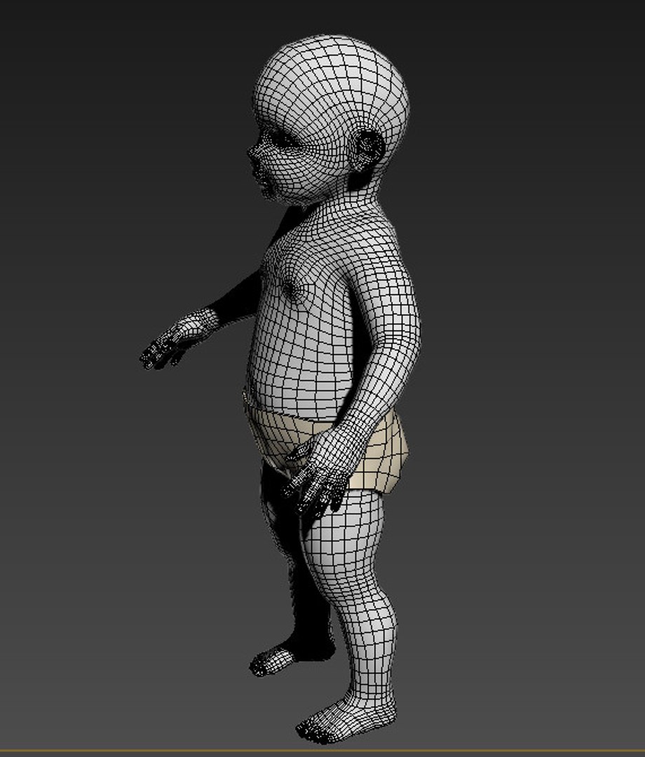 3ds Max Child Rigged