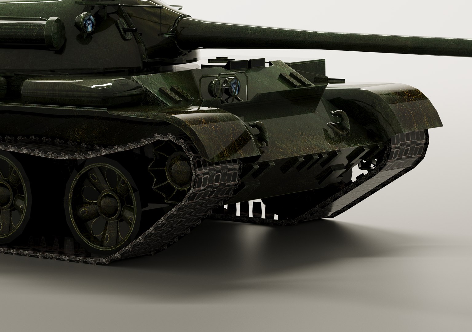 TANK T55-a 3D Model - TurboSquid 2132731