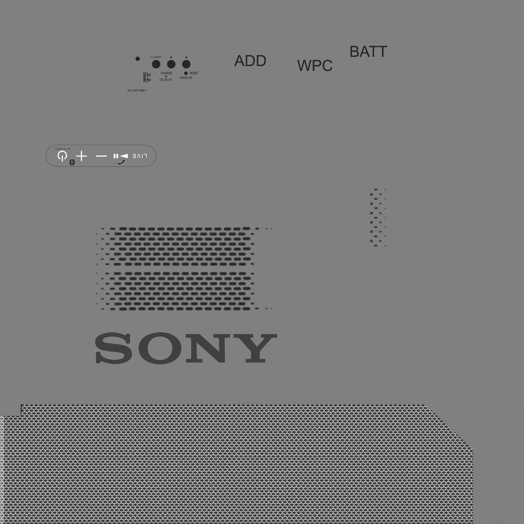 3D Sony Srs-xb32 - TurboSquid 1582167
