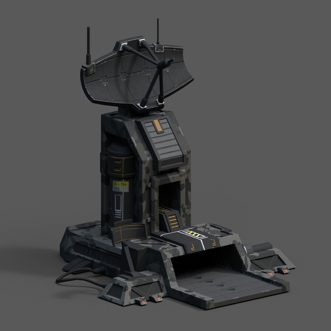 Scifi Model - TurboSquid 1497918