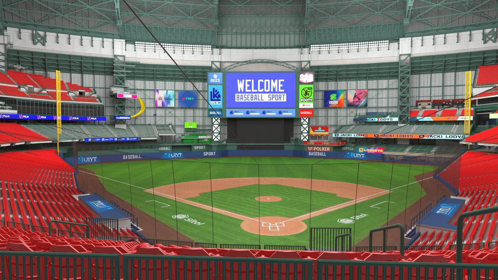 3D Baseball Stadium Model - TurboSquid 2310795