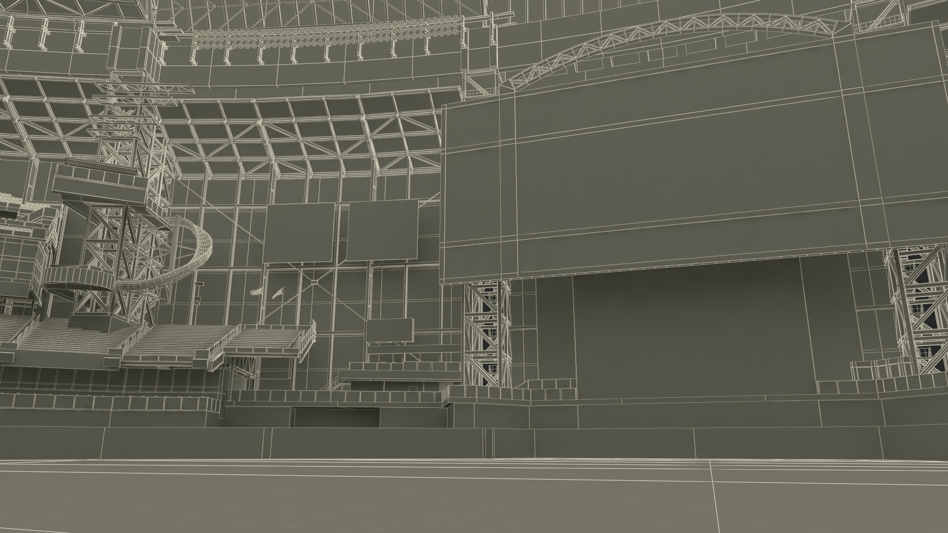 3D Baseball Stadium Model - TurboSquid 2310795