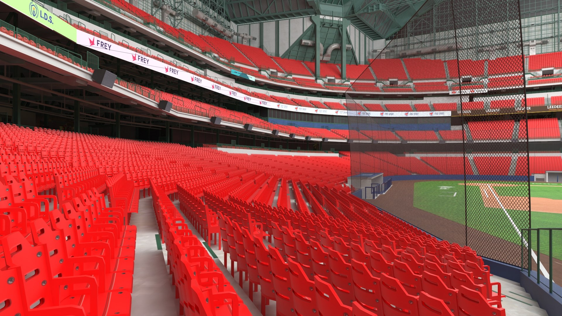 3D Baseball Stadium Model - TurboSquid 2310795
