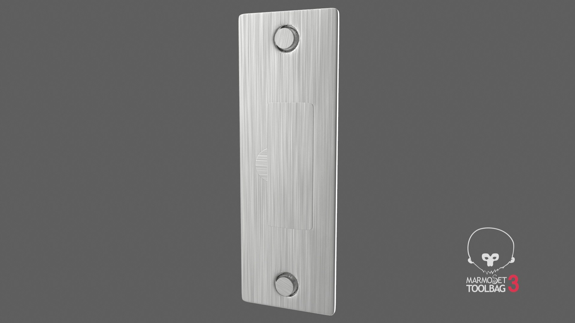 Door Lock Deadlatch Screwhead 3D - TurboSquid 1699919